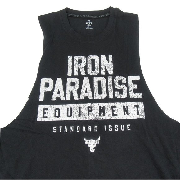 Under Armour | Shirts | Under Armour Project Rock Iron Paradise Gym ...